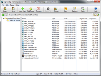 Express Zip File Compression Software - Download